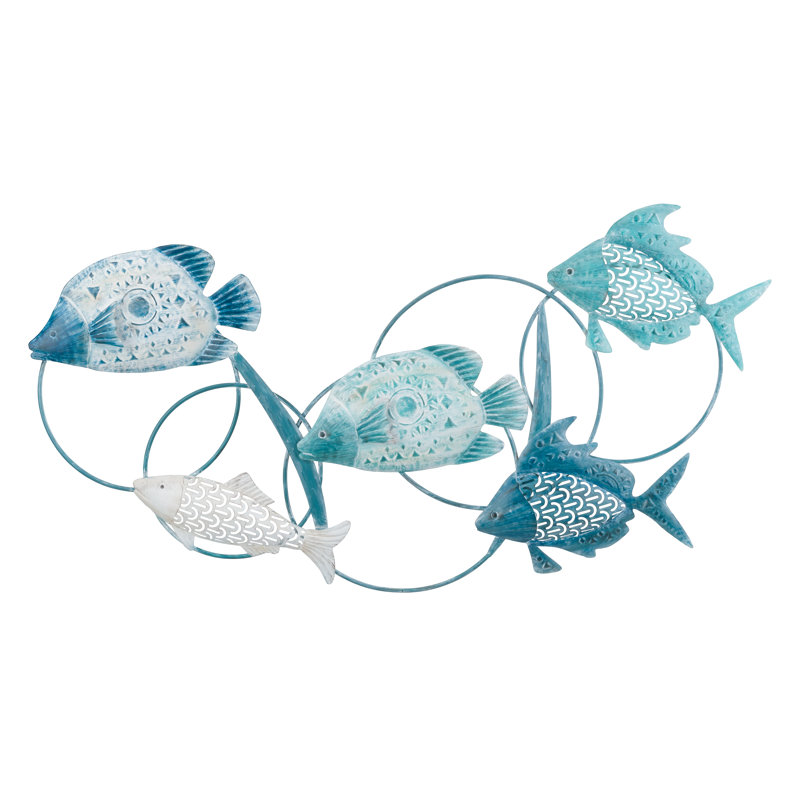 Regal Art & Gift Five Fish Wall Decor & Reviews | Wayfair