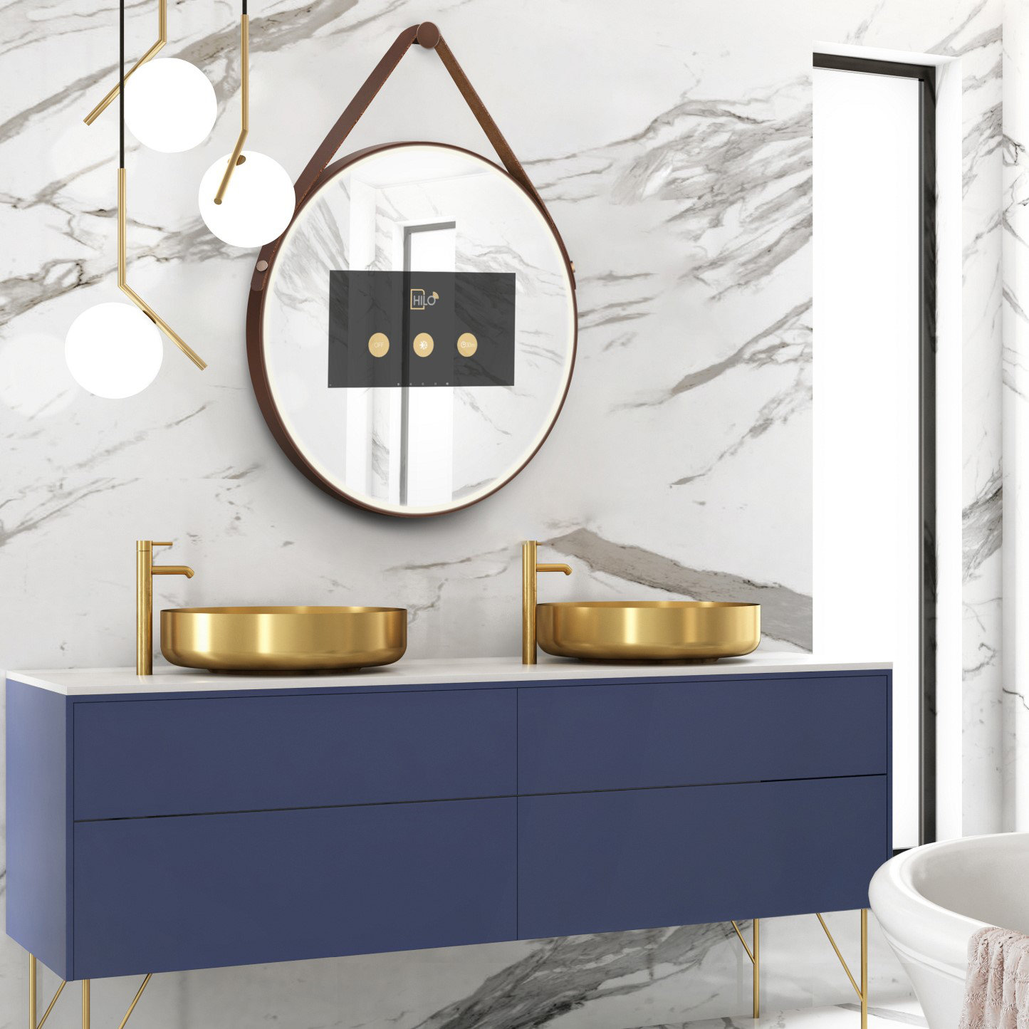 Hilo Smart Mirror HILO Light Smart Mirror | Smart Make-Up Mirror Vanity ...