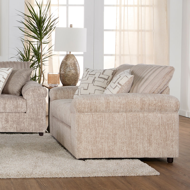 Latitude Run® Oliwier Wide Wale Corduroy Sofa, Loveseat, and Cuddle ...