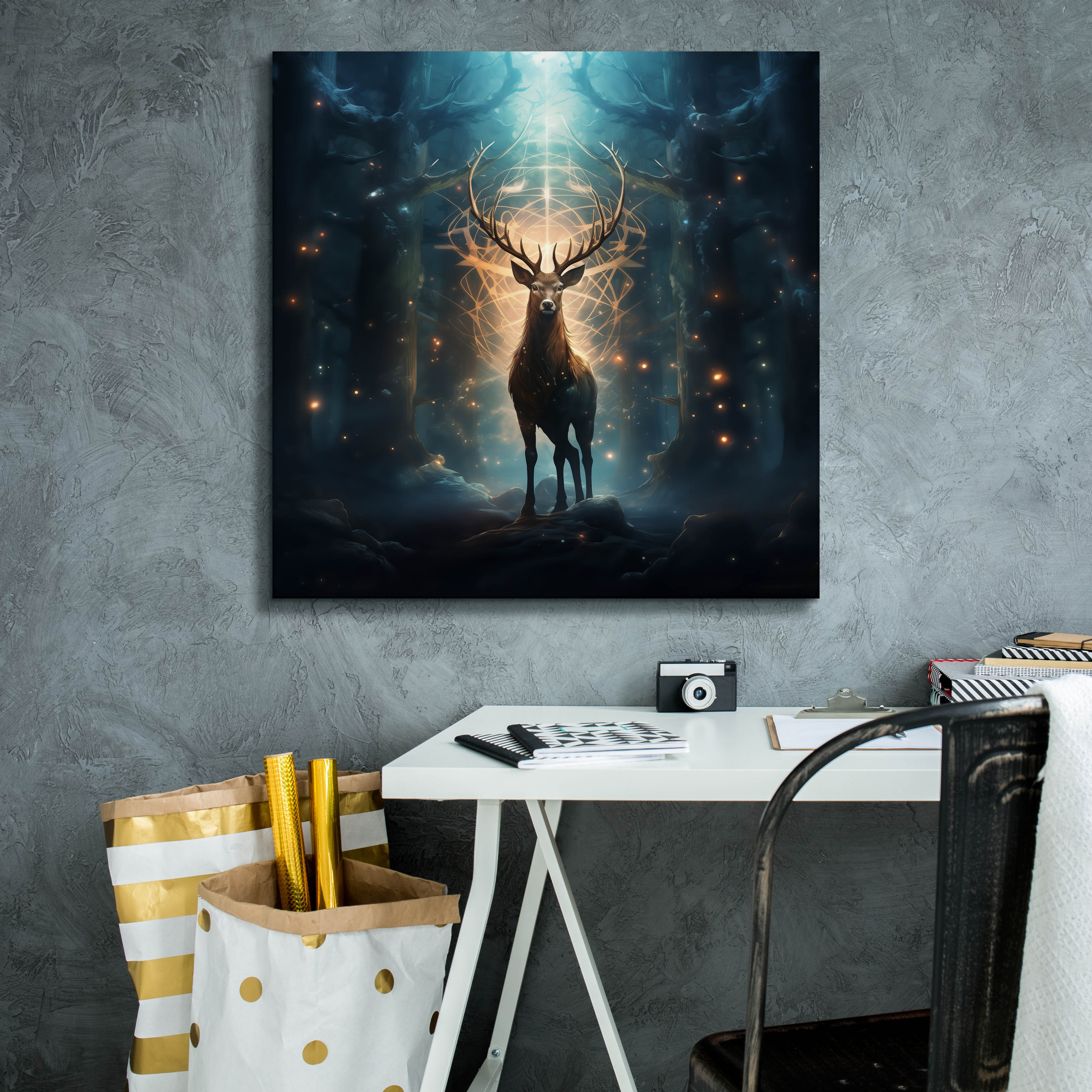 Millwood Pines 'Constellation Sentinel' Canvas Wall Art, 26" x 26 ...