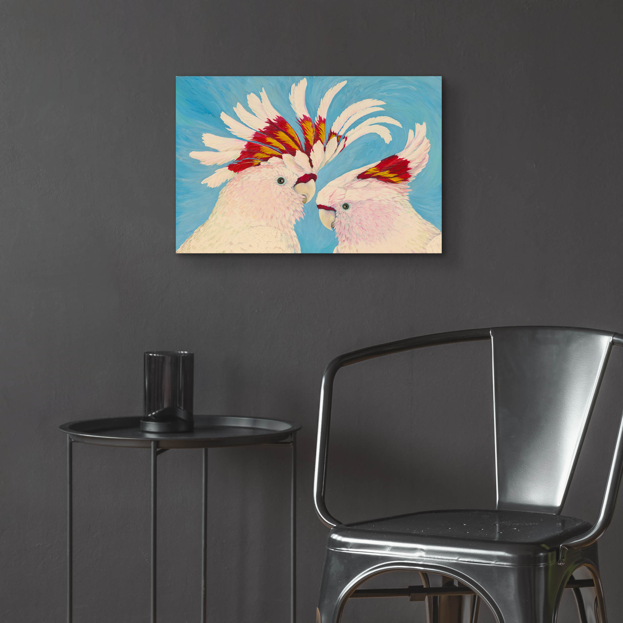 Bay Isle Home™ Major Mitchell's Cockatoos' By Tim Marsh, Acrylic Glass ...