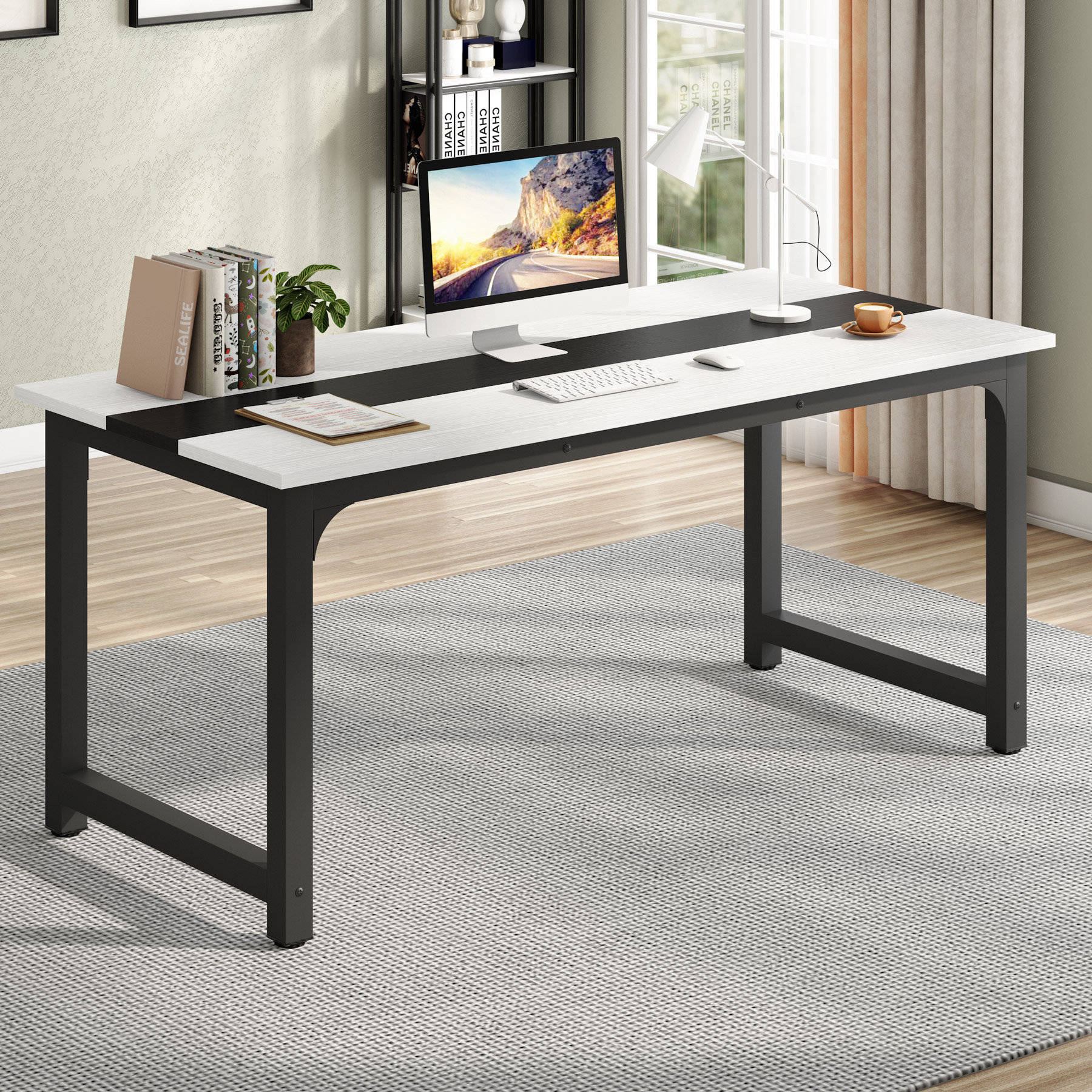 Latitude Run® Montserat Desk & Reviews | Wayfair