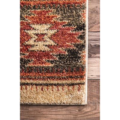 Union Rustic Oswego Southwestern Rug & Reviews | Wayfair