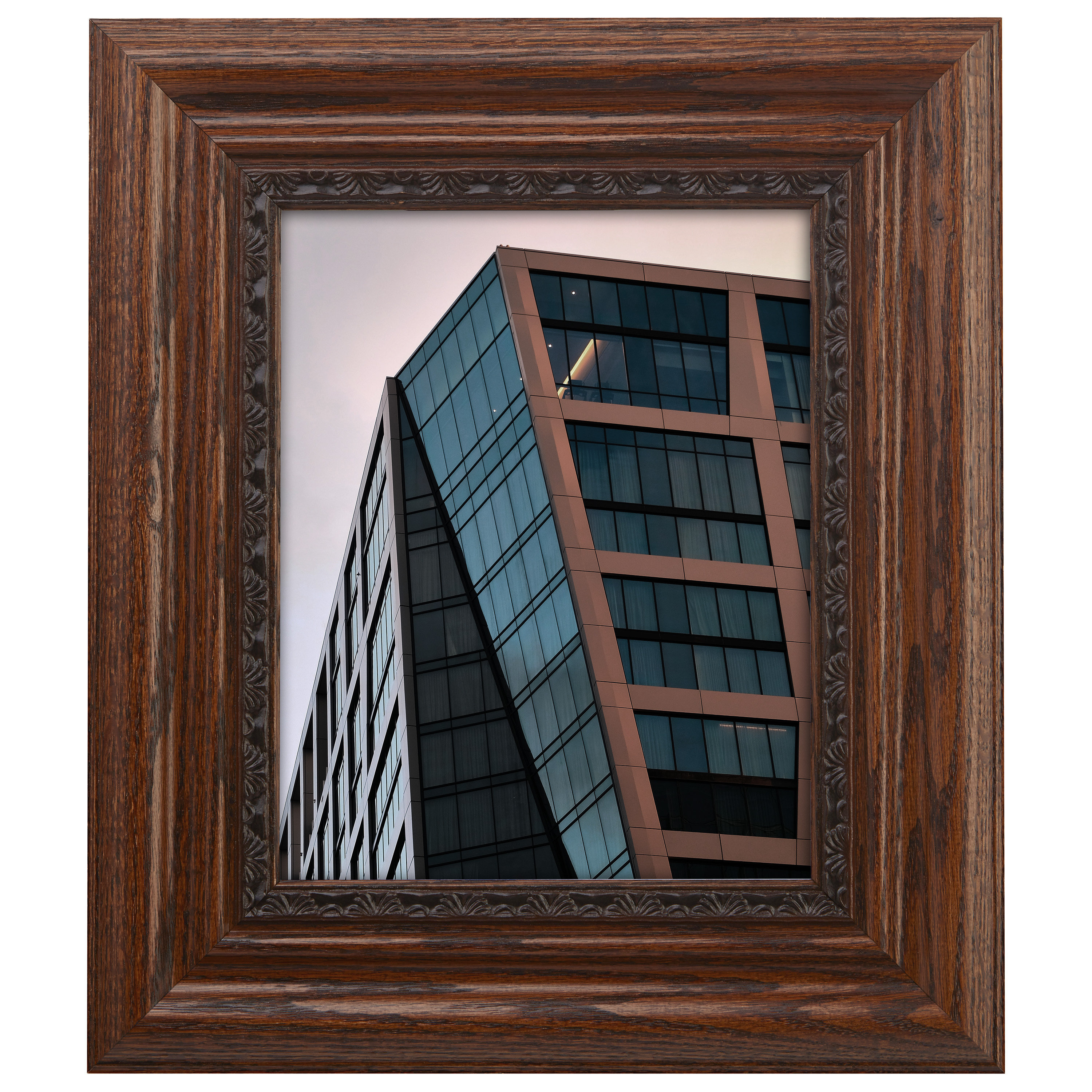 Astoria Grand Levy Wide Real Wood Distressed Picture Frame & Reviews ...