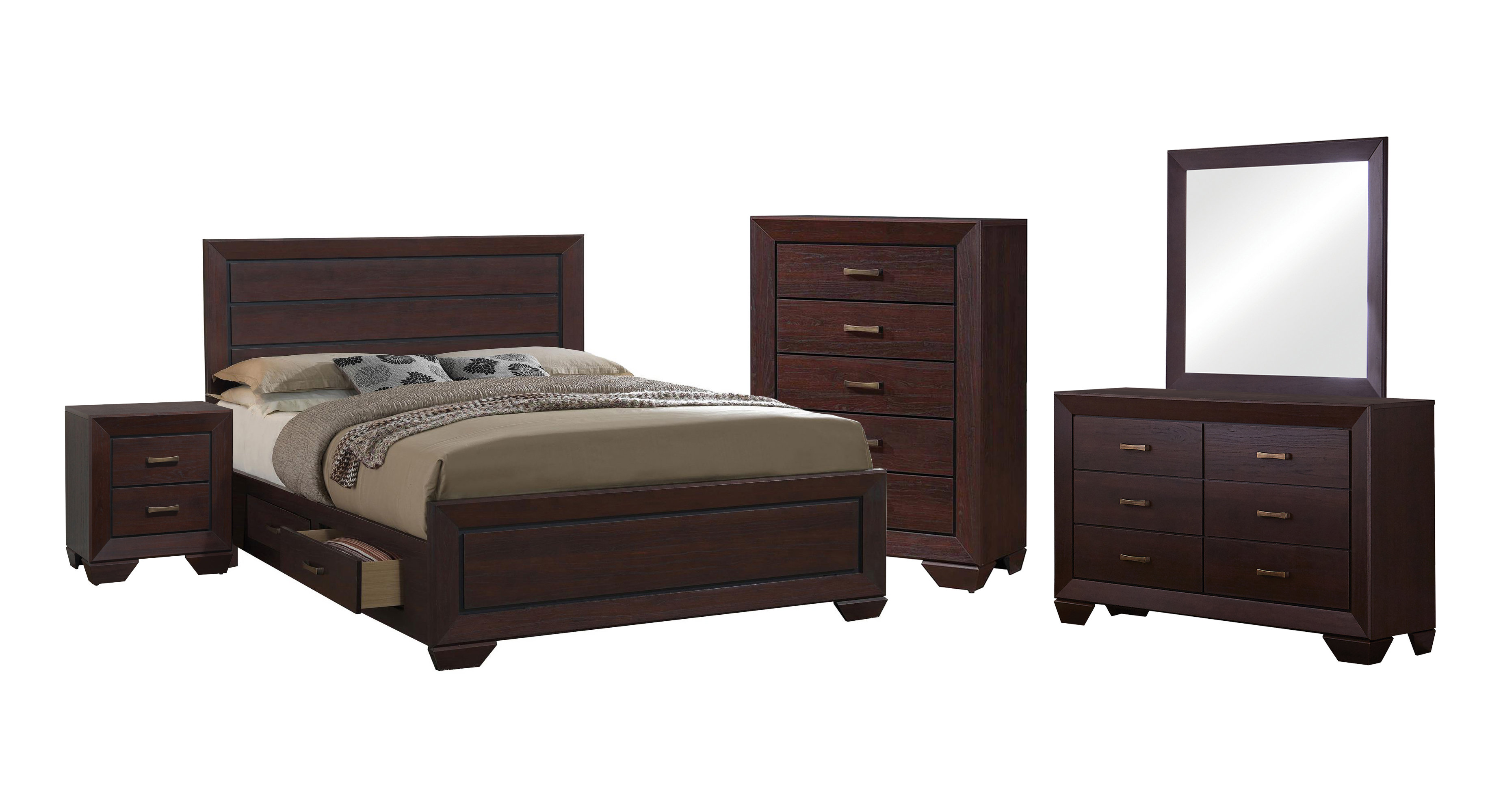 Millwood Pines Elaisha 5 - Piece Bedroom Set | Wayfair