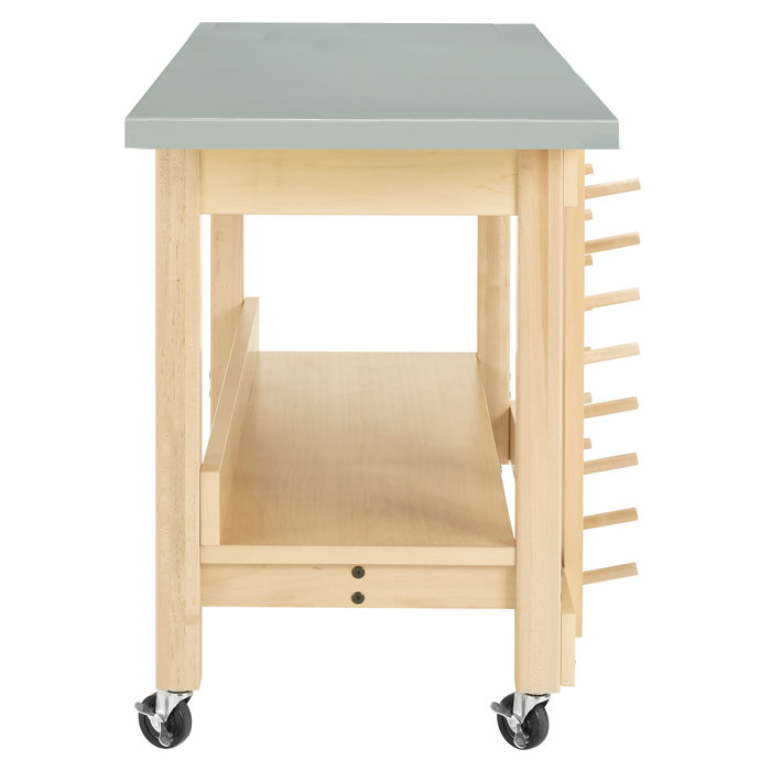 Shain 60'' W Metal Top Workbench | Wayfair