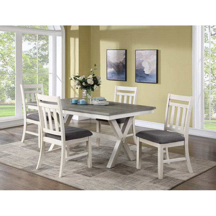 Gracie Oaks Merell 4 - Person Dining Set| Wayfair