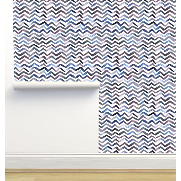 Limitless Walls Ninola Designs Peel & Stick Chevron Roll | Wayfair