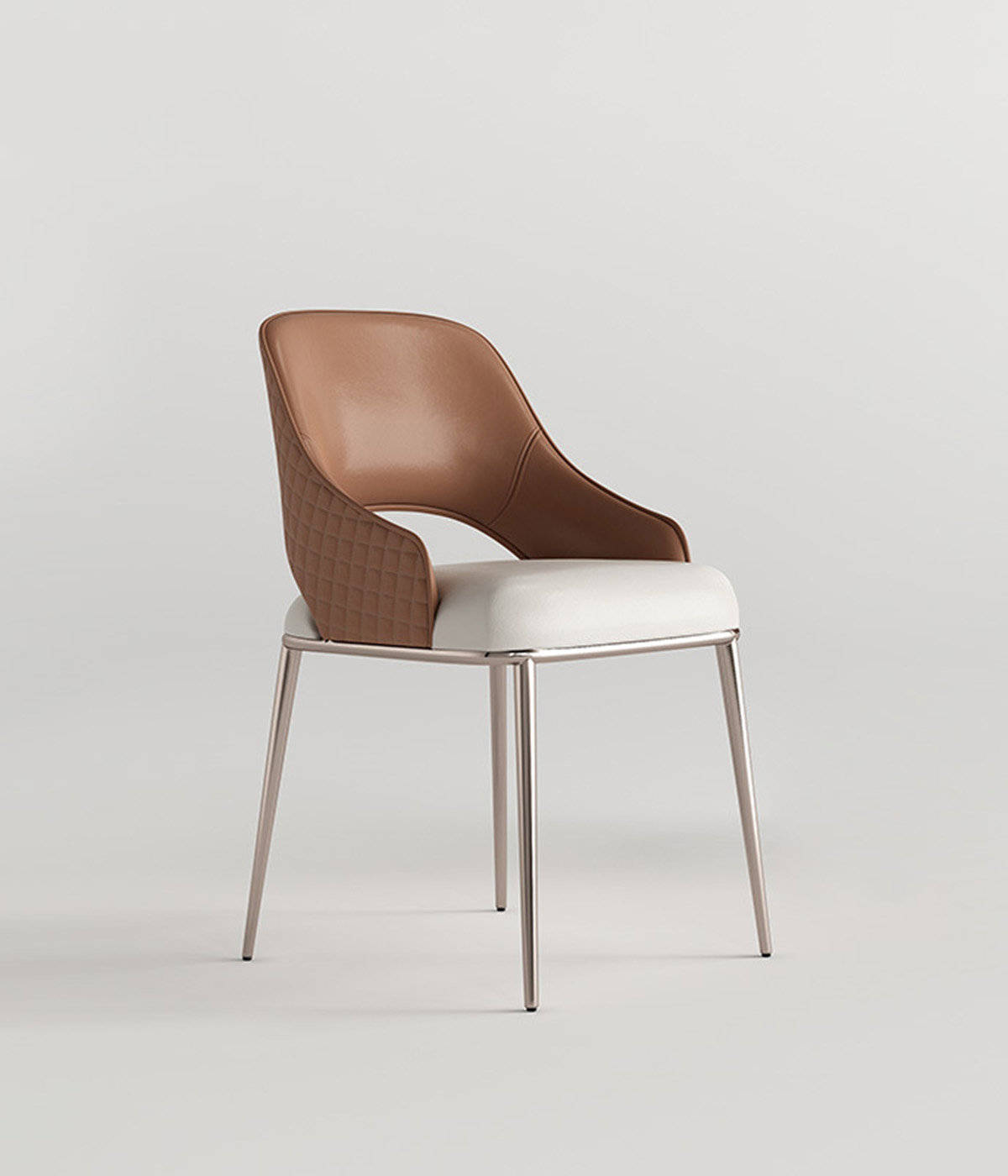 Stella Trek Italian Light Luxury Ultra Fine Leather Backrest Dining ...