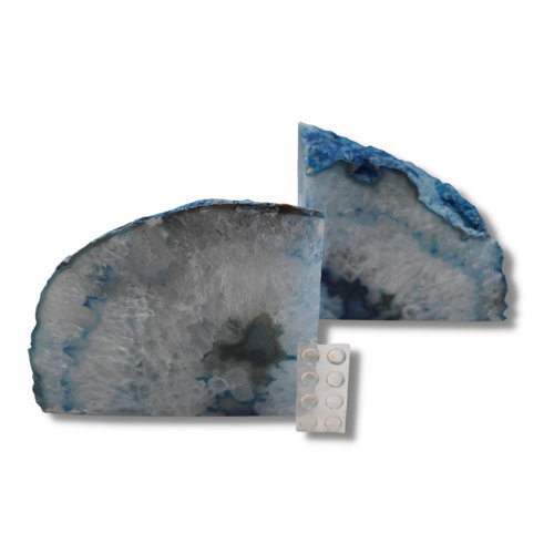 Agate / Geode Bookends You'll Love | Wayfair