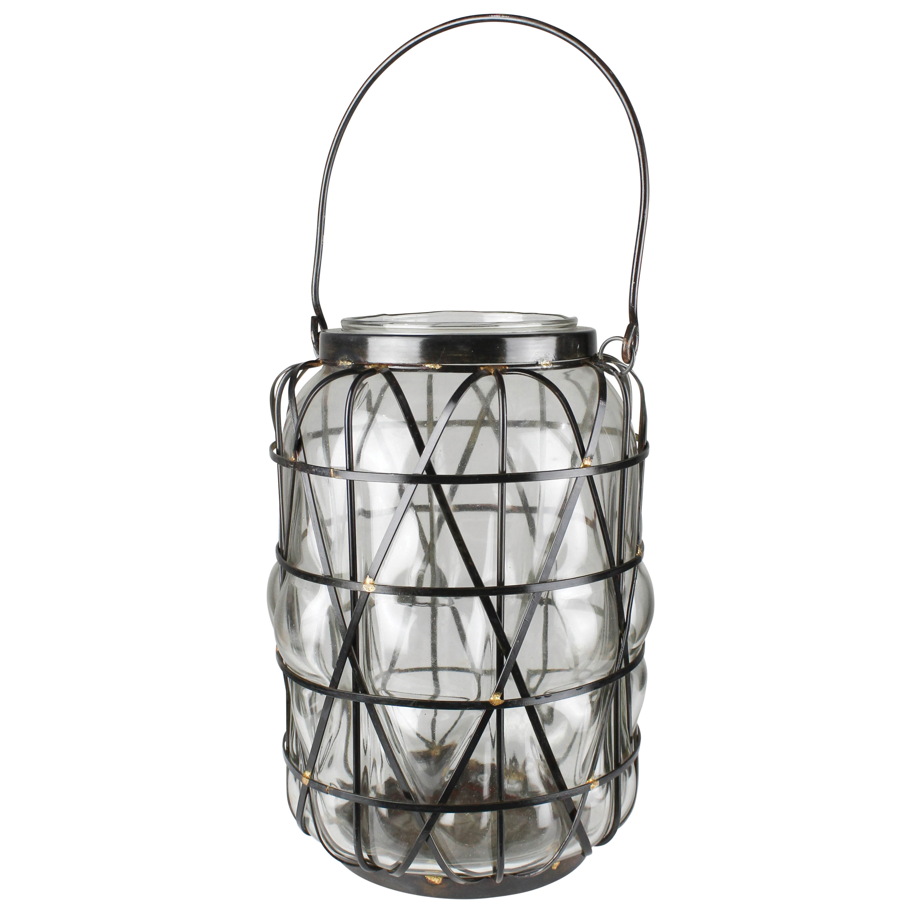 Breakwater Bay Blown Glass Lantern | Wayfair