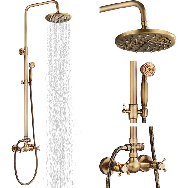 Senlesen Shower Only Faucet with Rough-in Valve | Wayfair