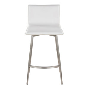 Brayden Studio® Vedder Swivel 25'' Counter Stool | Wayfair