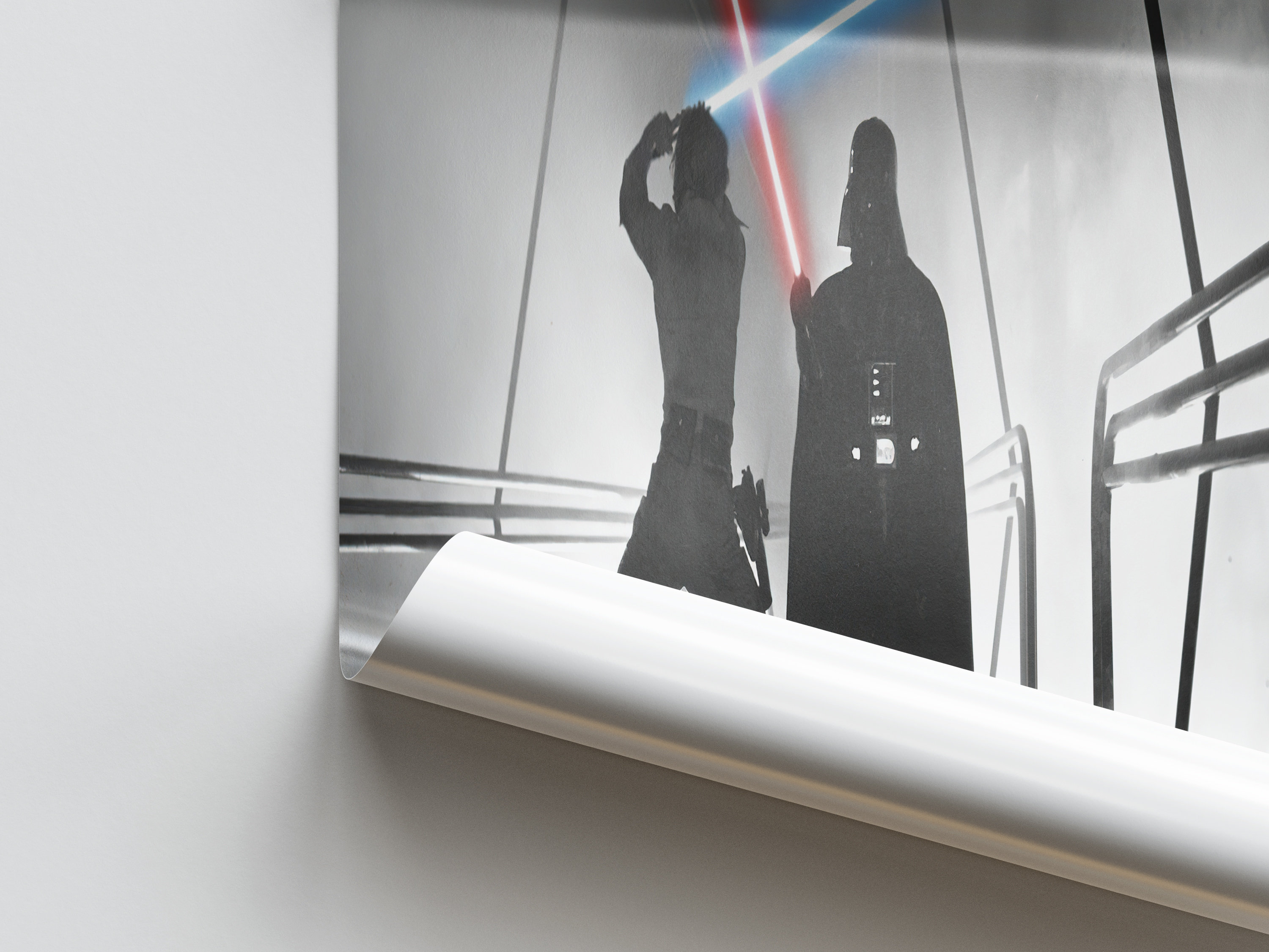 Ebern Designs Star Wars Themed Wall Decor Featuring a Striking Darth ...
