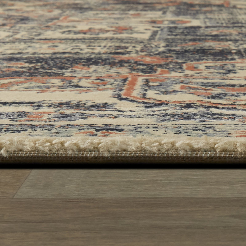 Charlton Home® Yazan Performance Yellow/Black Rug | Wayfair