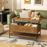 George Oliver Lift Top Coffee Table 39.4" Rectangle, Style With Hidden ...
