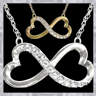 Mercer41 N747 Forever Gold Crystal Infinity Heart Pendant In A Box ...