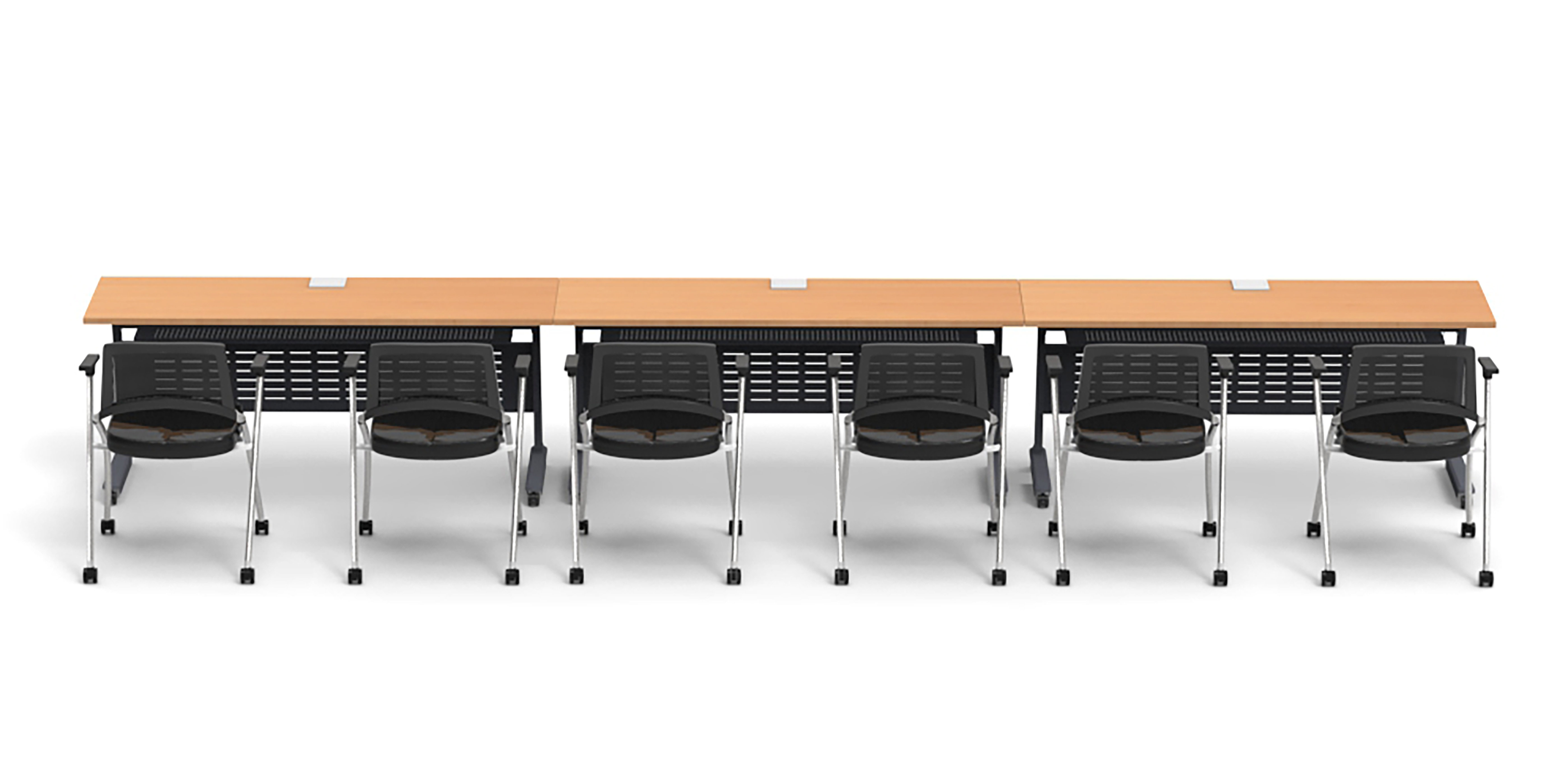 TeamWORK Tables 6 Person Training Meeting Seminar Tables Set | Wayfair