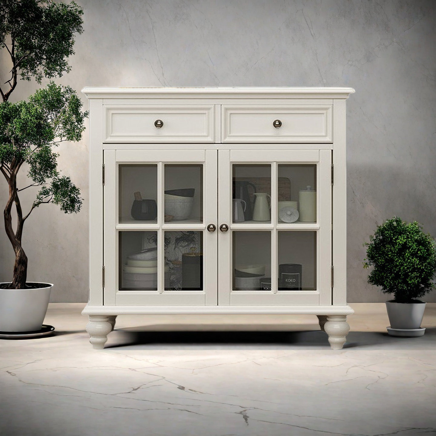 Charlton Home® Modern simple and light luxury storage cabinet | Wayfair