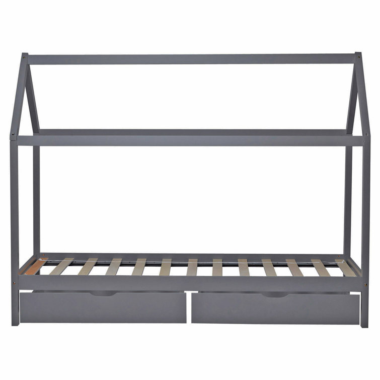 Isabelle & Max Raleigh 2 Drawer Solid Wood House Beds | Wayfair.co.uk