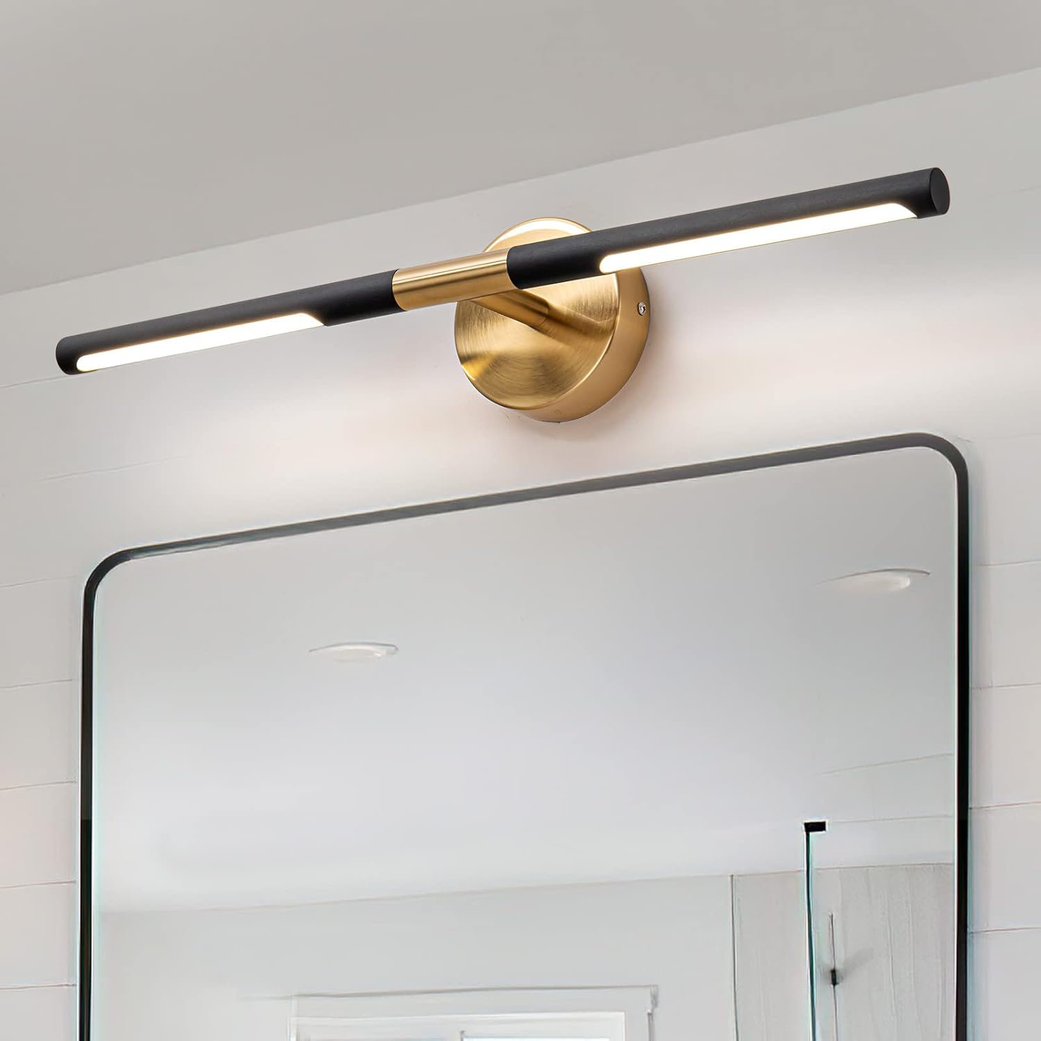 MCKINNON HOME FURNISHINGS, INC. Modern Bathroom Light Fixtures Over ...