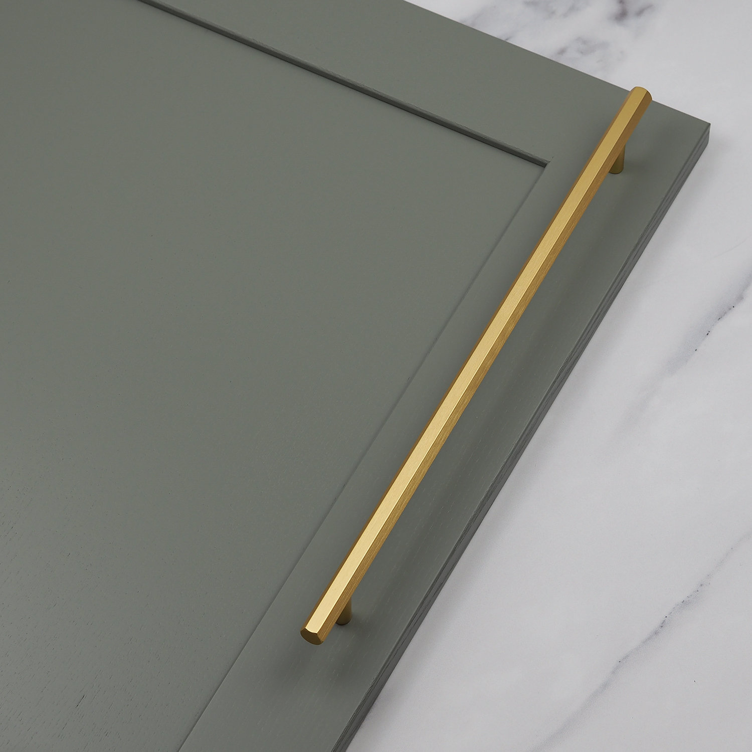 Handle & Home 320mm Rose Gold Hexagon Bar Handle | Wayfair.co.uk