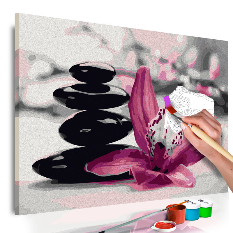 Lark Manor™ Paint By Numbers Kit - Stones Tower | Wayfair