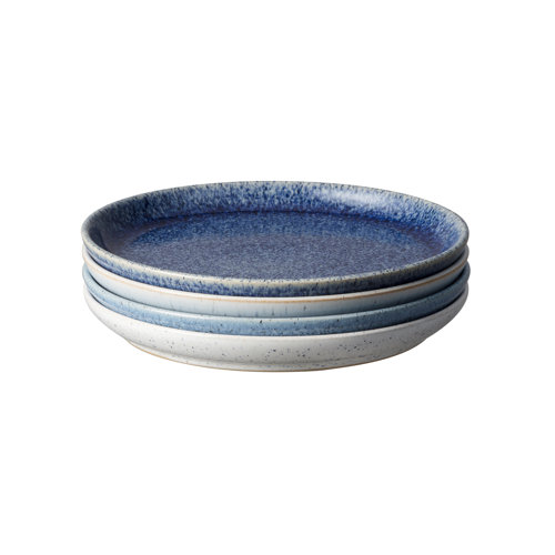 Denby Studio Blue Coupe Medium Plates & Reviews | Perigold