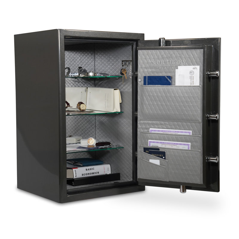 Sanctuary Platinum Fireproof and Waterproof Security Safe with ...