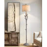 Millwood Pines Rustic Farmhouse Tree Trunk Floor Lamp for Bedroom ...