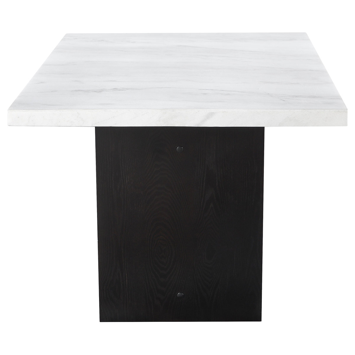 Corrigan Studio® Maroney Rustic Marble Top Dining Table | Wayfair