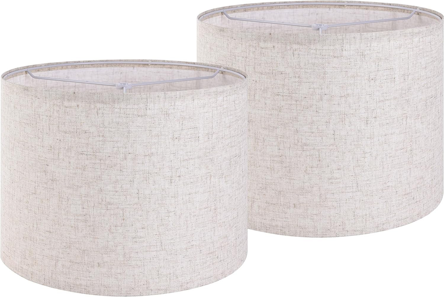 Ebern Designs Linen Drum Lamp Shade (Spider)-Set of 2 & Reviews | Wayfair