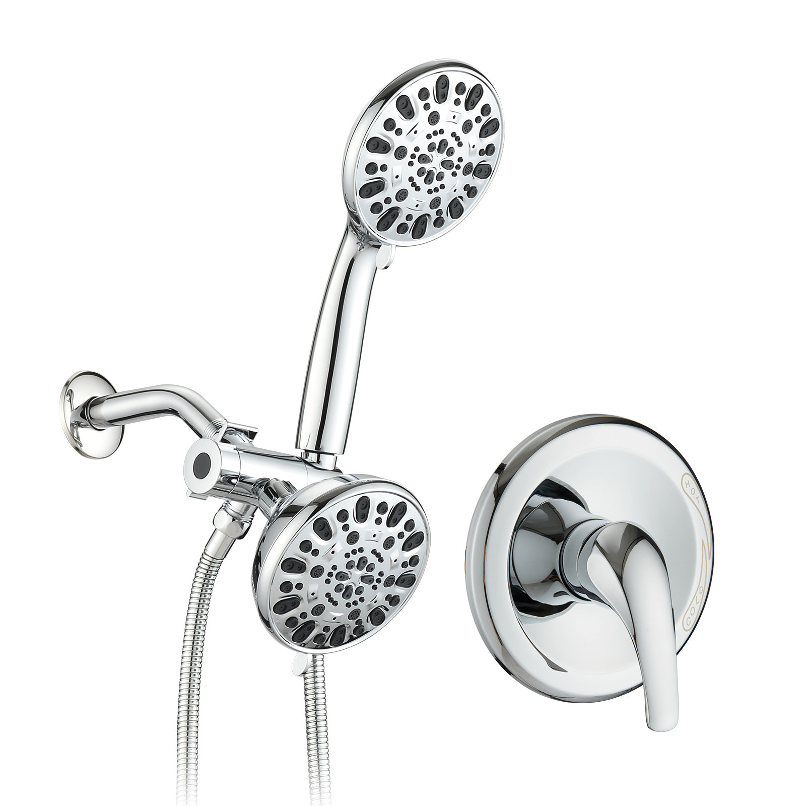 PROOX Complete Shower System with Valve | Wayfair