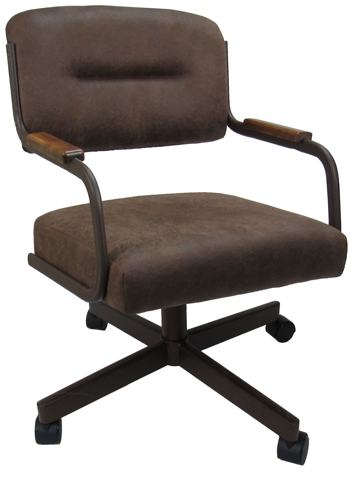 Latitude Run® Craner Arm Chair in Dark Brown | Wayfair