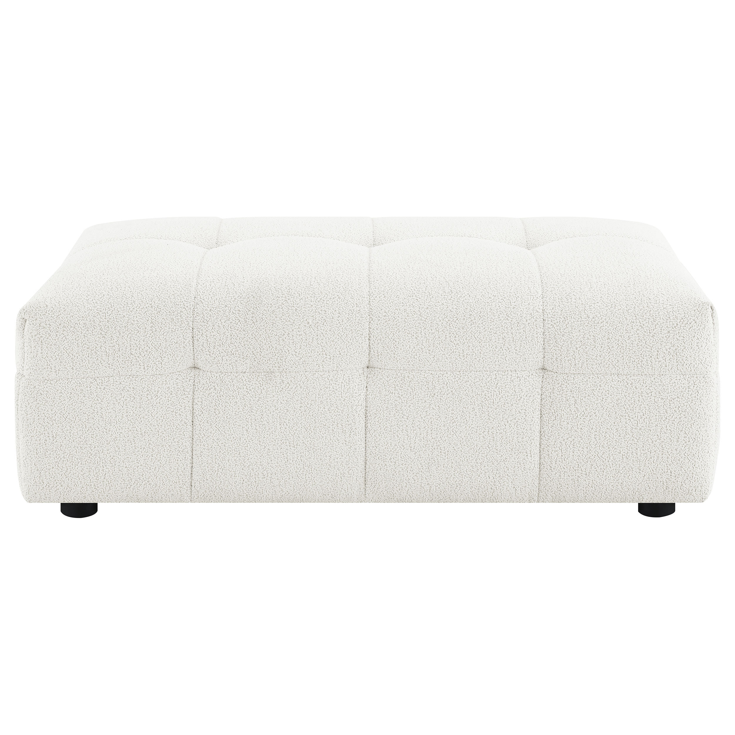 Latitude Run® Refined Finish - Lida Boucle Upholstered Rectangular ...
