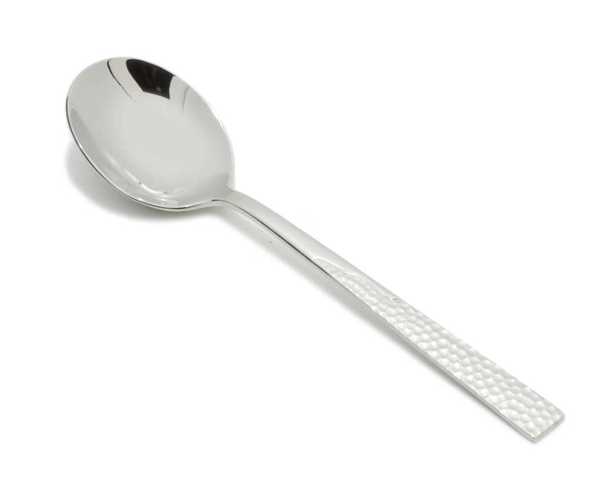 Fortessa Yuma 18/0 Sterling Silver Bouillon Spoon (Set of 12) | Wayfair
