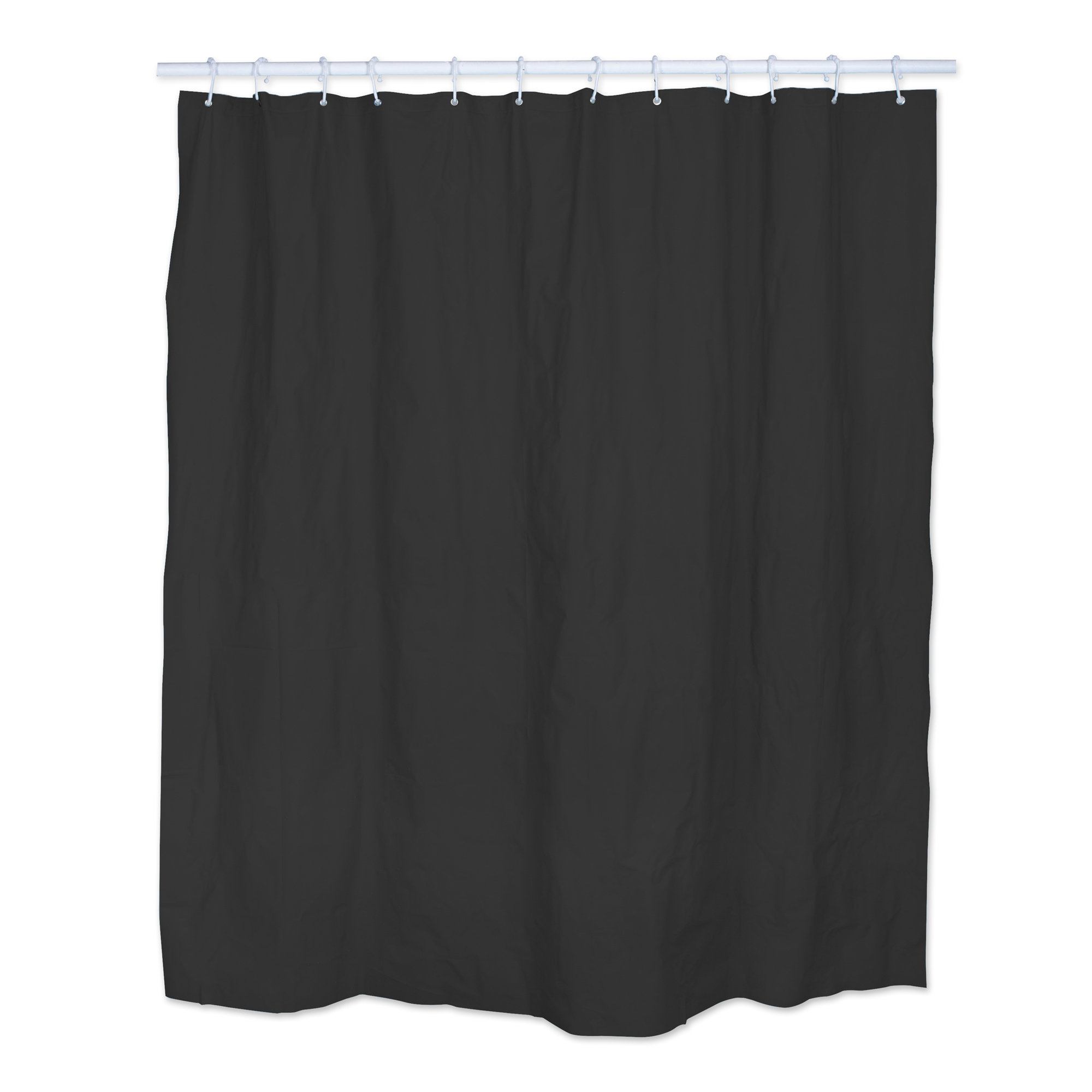 Ebern Designs Keunte Vinyl Solid Color Shower Curtain Liner Wayfair