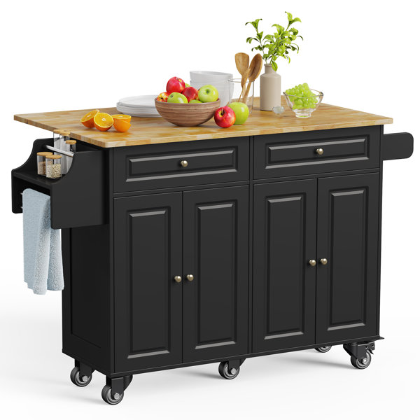 Kitchen Islands & Carts with Drawers | Wayfair