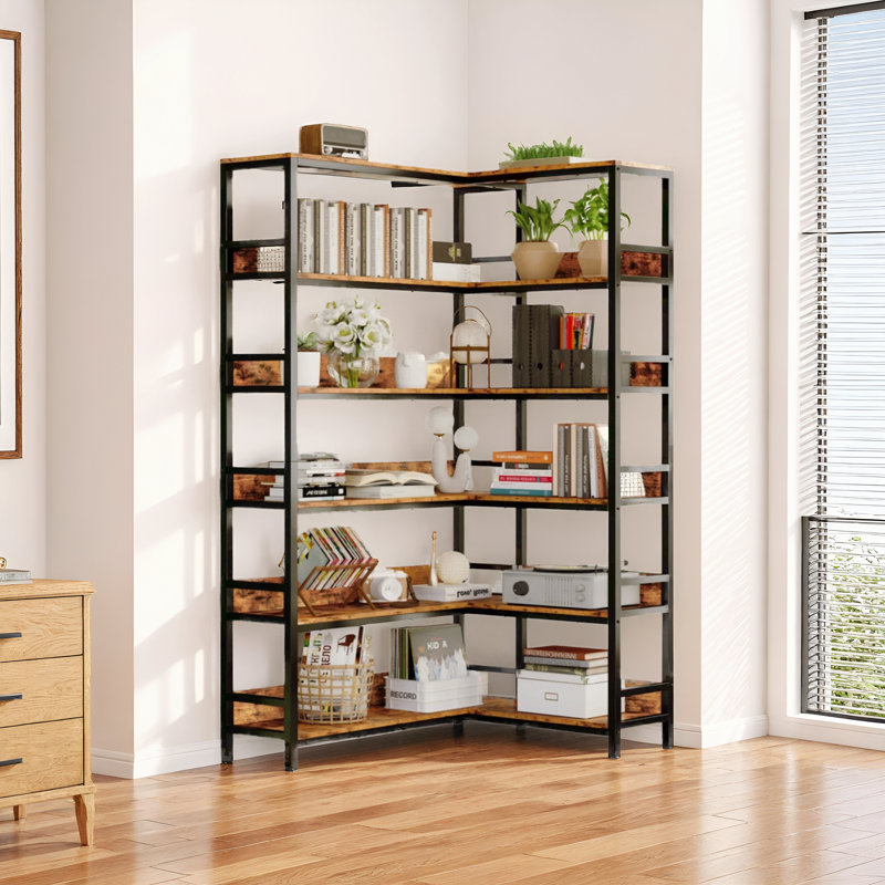 Trent Austin Design® Roundtree Corner Bookcase & Reviews | Wayfair