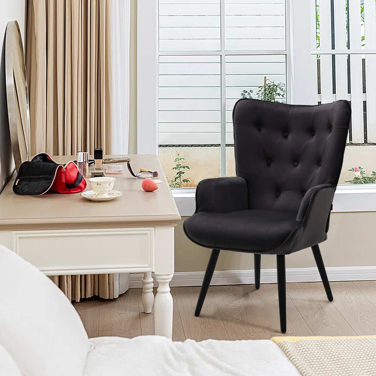 Mercer41 Ethelsville Tufted Armchair & Reviews | Wayfair