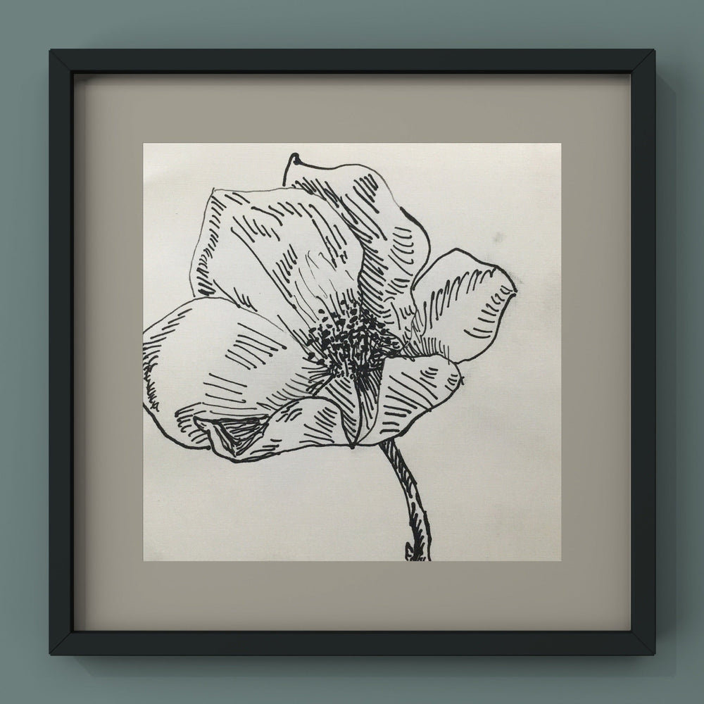 Robert Allen H25 Ink by Jorge Alfonso Blanco - Unframed Drawing Print ...
