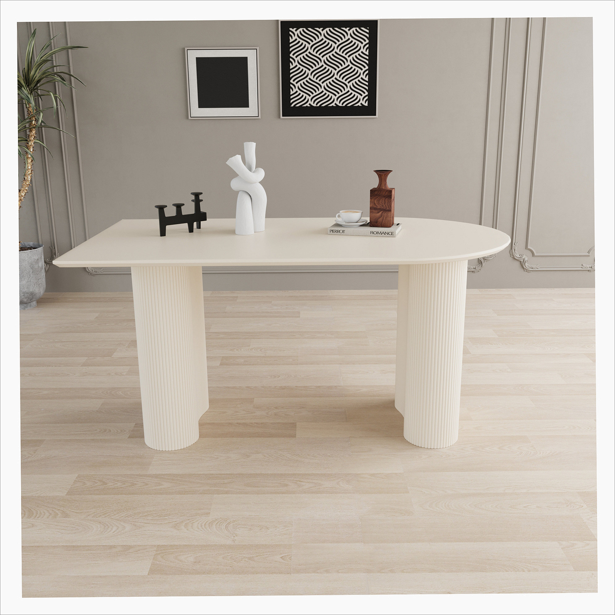 Latitude Run® 1 Piece Round Dining Table without Chair - Wayfair Canada