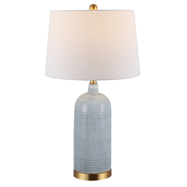 Sand & Stable™ Sevan 27" Blue/Gold Table Lamp & Reviews | Wayfair