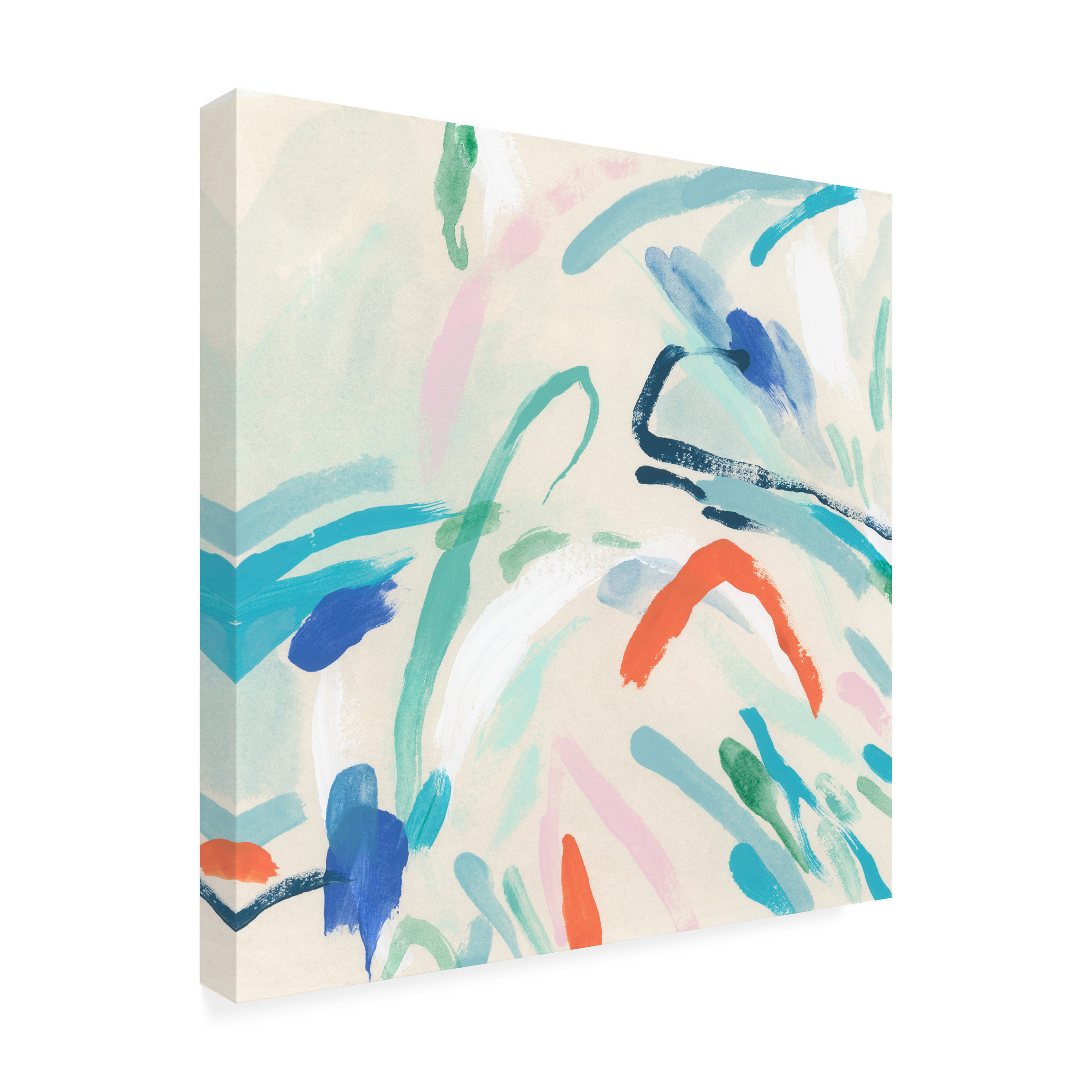 Wrought Studio™ June Erica Vess Spatial Interaction II Canvas Art | Wayfair