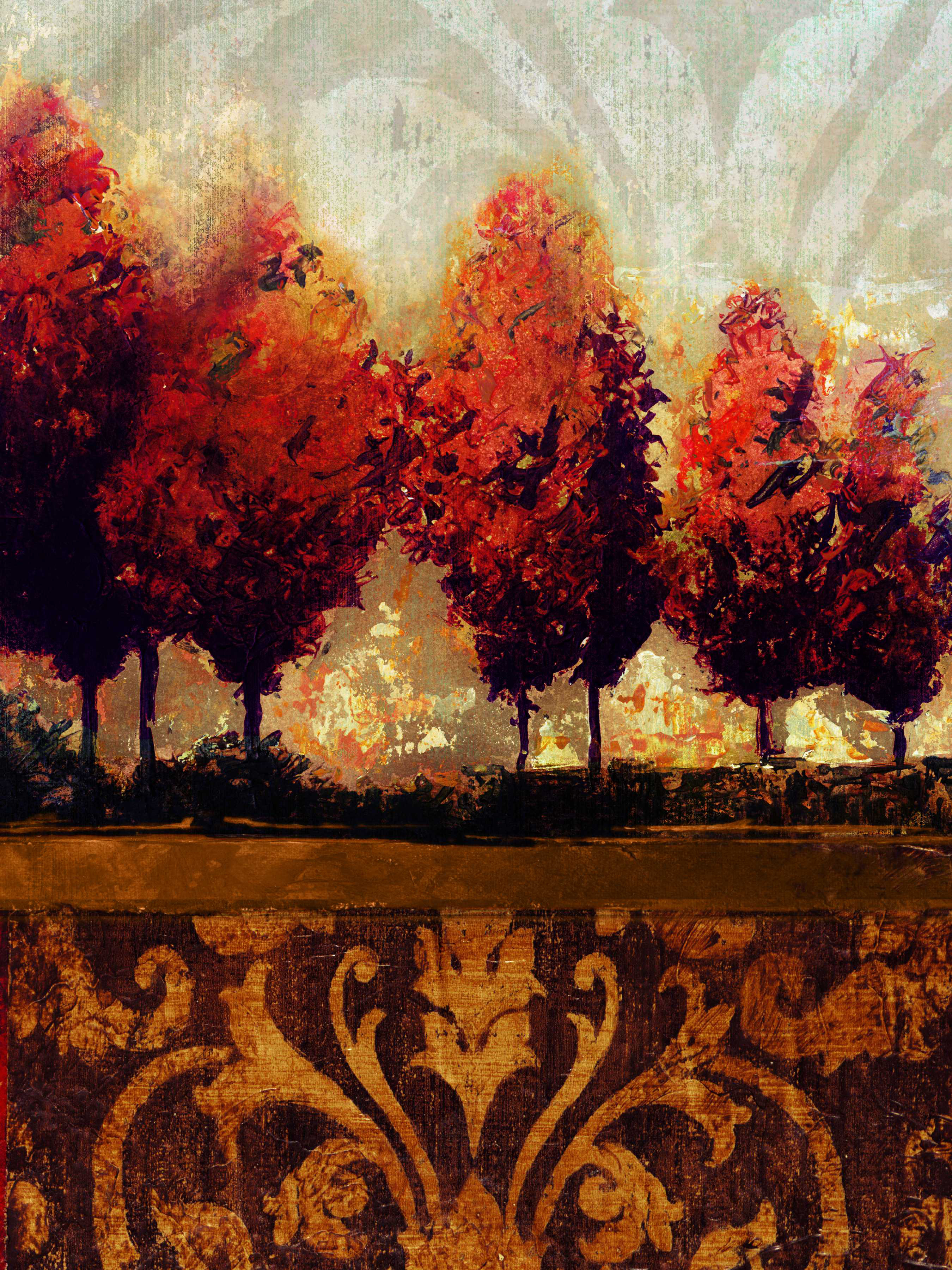 Wildon Home® Distressed Trees 2 - Wayfair Canada