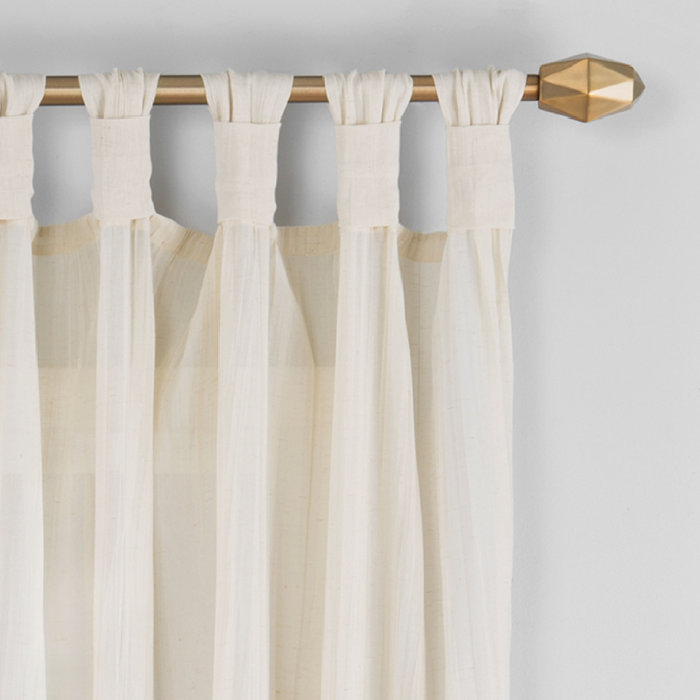 Kelly Clarkson Home Liebert Semi-Sheer Curtain Panel & Reviews | Wayfair