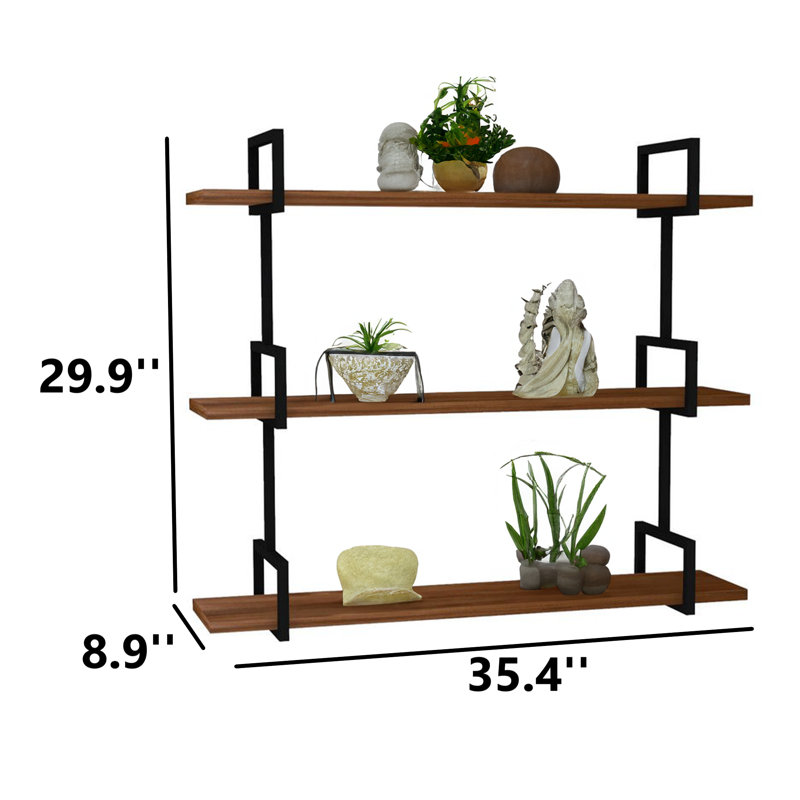 17 Stories Xylar 3 Piece Tiered Shelf | Wayfair
