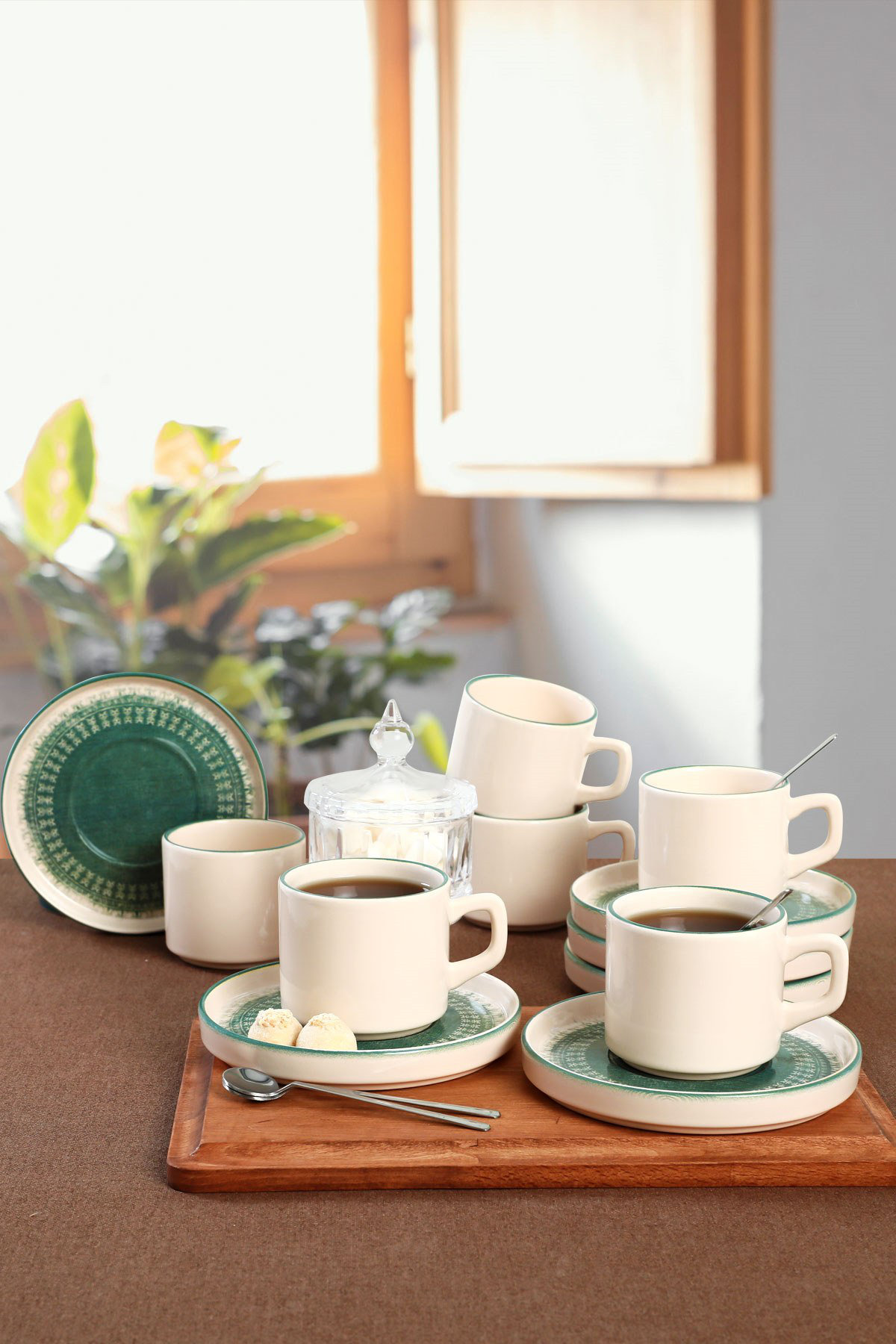 Hokku Designs Tea Cup Set (12 Pieces) | Wayfair