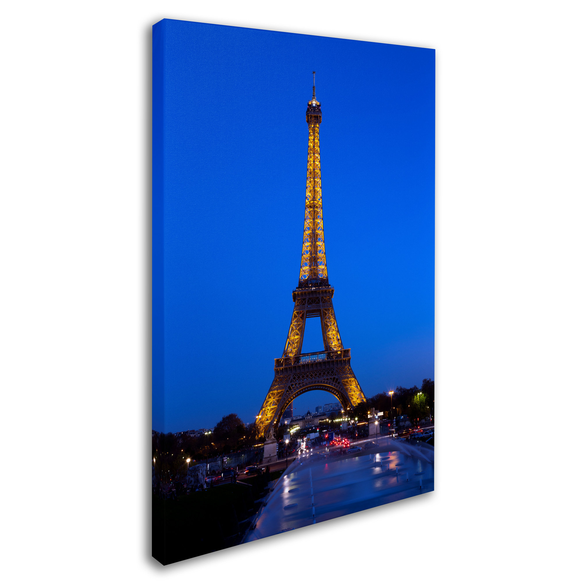 Latitude Run® Ann 'Eiffel Tower 8' Photographic Print on Wrapped Canvas ...