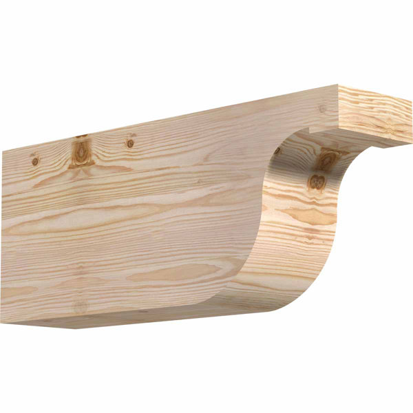 PCI Enterprises 5 1/2"W x 10"H x 24"L Del Monte Smooth Rafter Tail ...